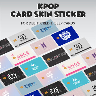 KPOP Official Member ATM Beep Debit Credit BANK Card Skin Stickers ...