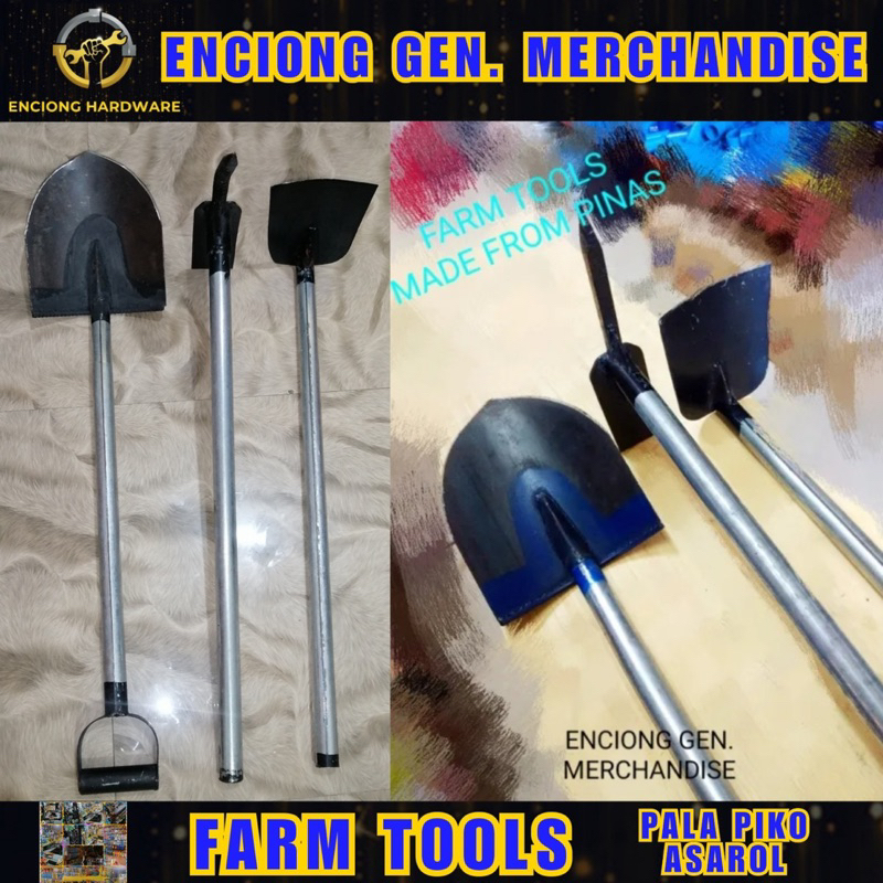 Farm Tools Big Shovel, Hoe, Hopscotch (Pala, Asarol, Piko) Local Made ...