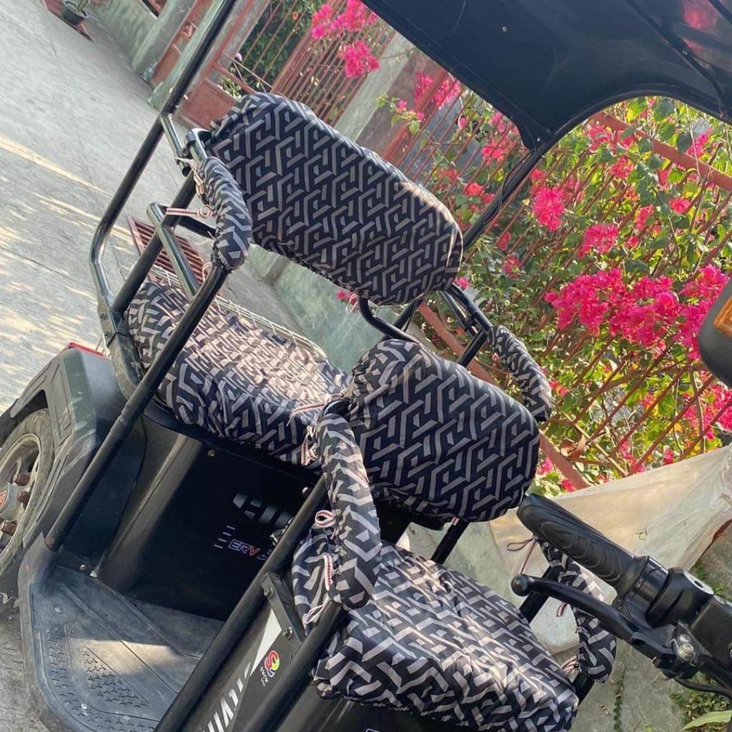 SEAT COVER SET For 3 WHEELS EBIKE ERVS 3, ERVS 2 , JOHNSON ANGEL ...