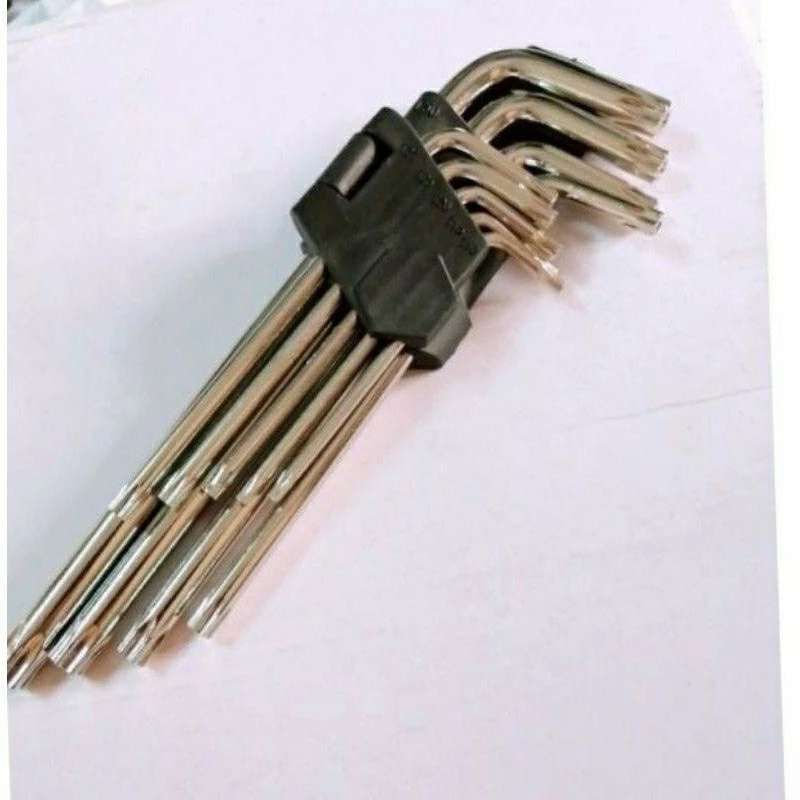 9 PCS FLOWER TYPE ALLEN WRENCH SET (LONG) | Shopee Philippines