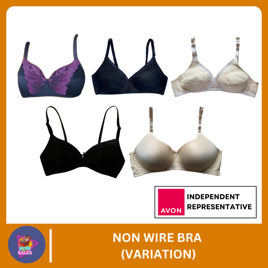 Avon Non Wire Bra Classic | Shopee Philippines