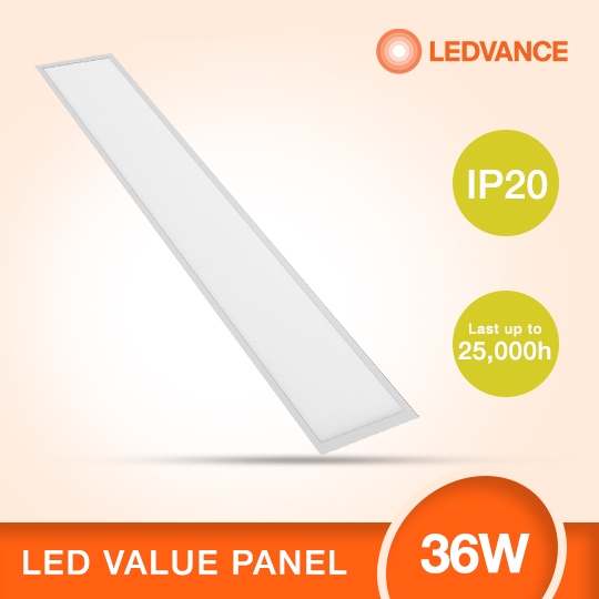 LEDVANCE LED VALUE PANEL 0312 36W | Shopee Philippines