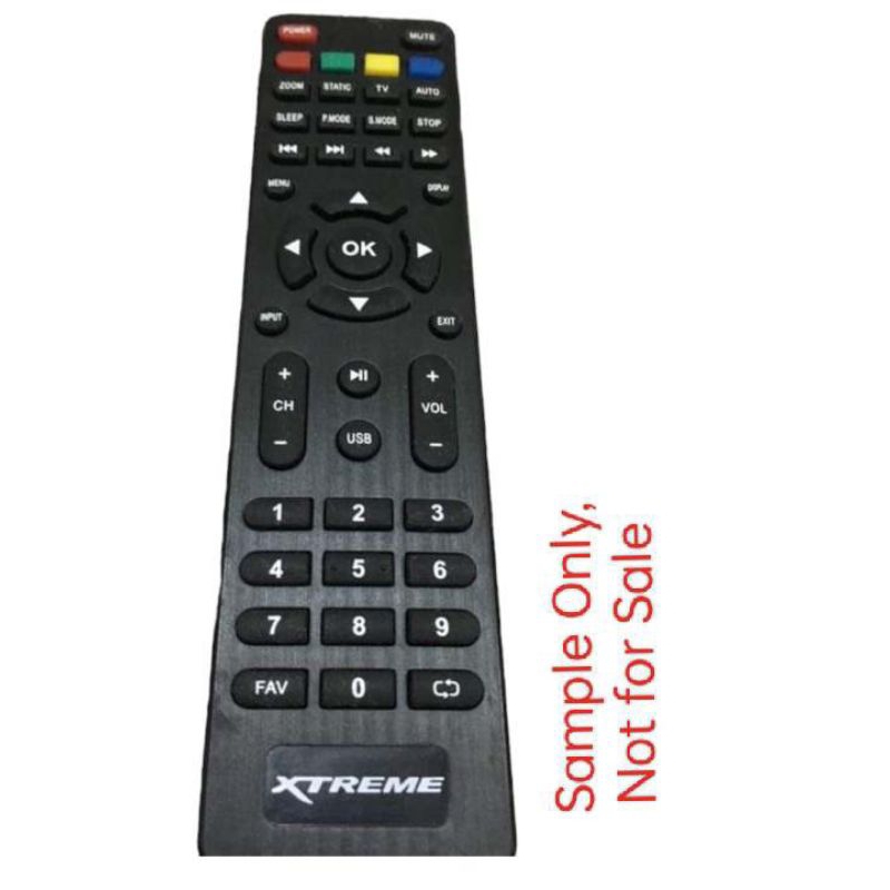 Xtreme Remote, Replacement Remote for Xtreme TV | Shopee Philippines