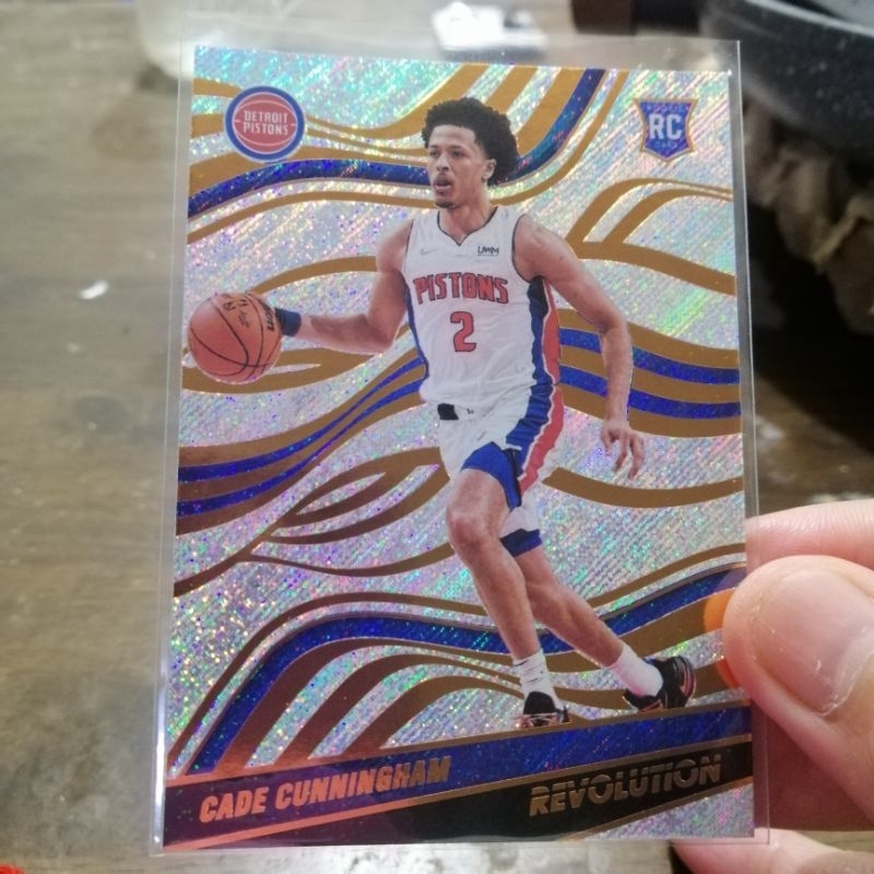 Cade Cunningham 2021 22 Revolution NBA cards card rookie RC Detroit ...