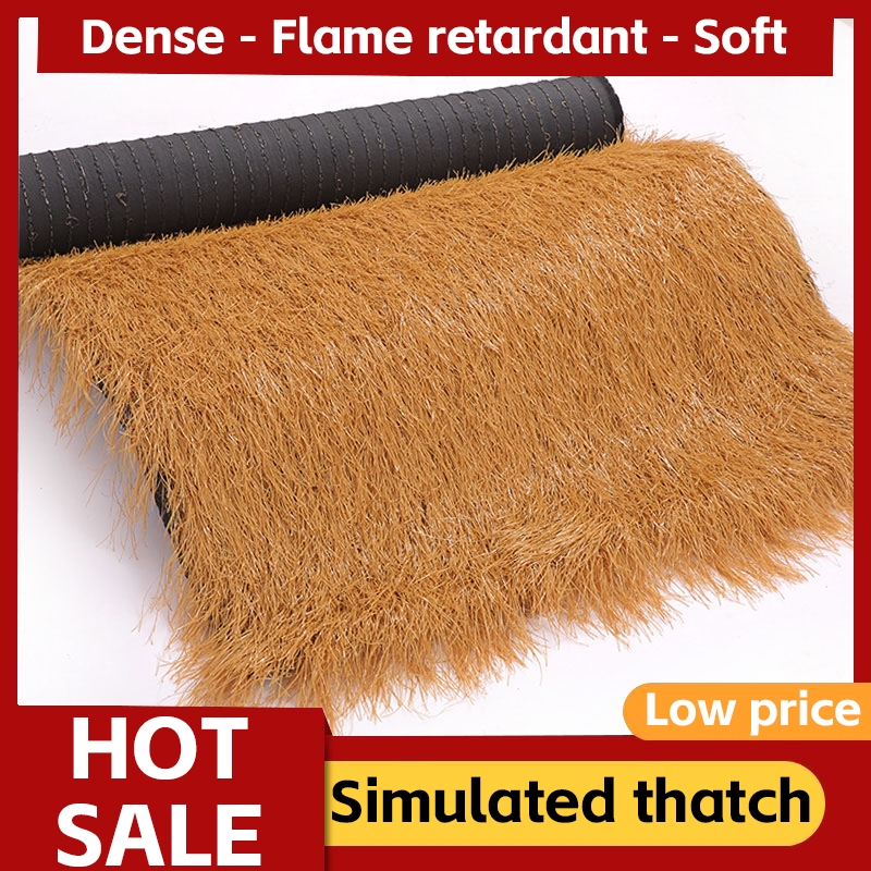 2M*20M Simulated thatched roof, straw pavilion, outdoor plastic ...