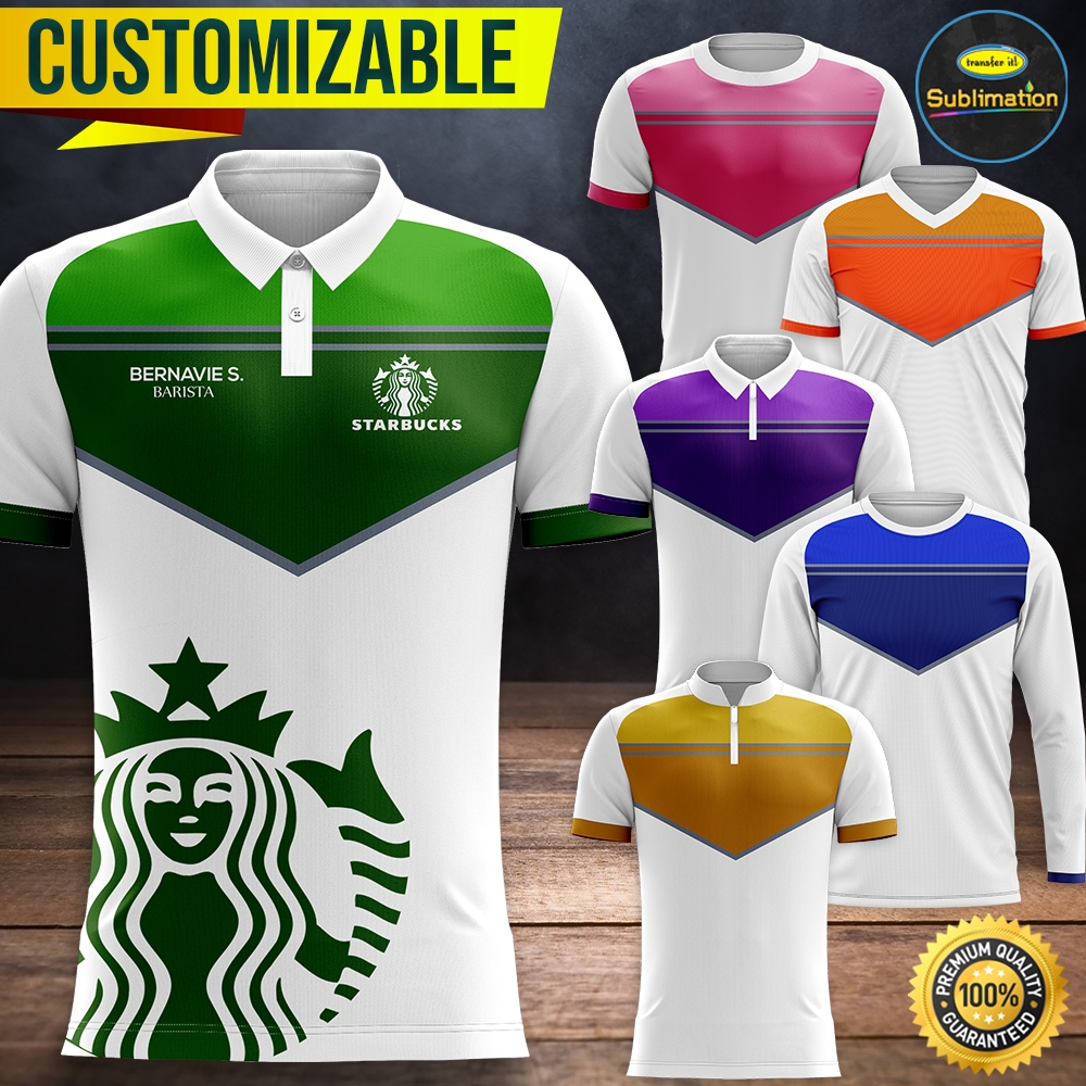 Transfer It Personalized SCS-3W FULL SUBLIMATION Company, School ...