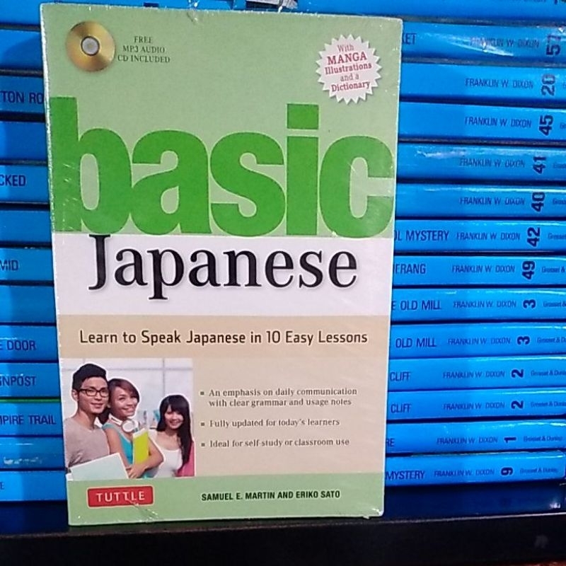 Basic Japanese (Learn to Speak Japanese in 10 Easy Lessons) | Shopee ...