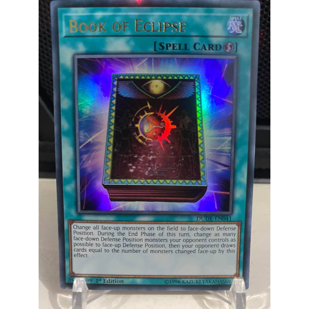 Book of Eclipse - DUDE-EN041 - Ultra Rare 1st Edition | Shopee Philippines