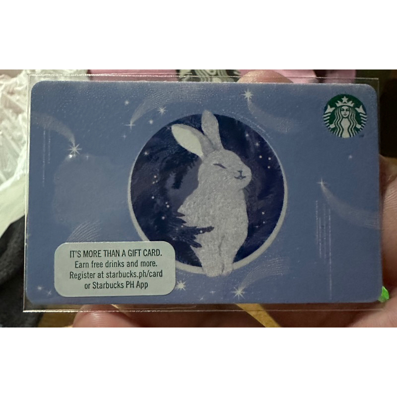 USABLE 2023 BUNNY STARB UCKS PHILIPPINES Rabbit Chasing Moon Gift Card ...