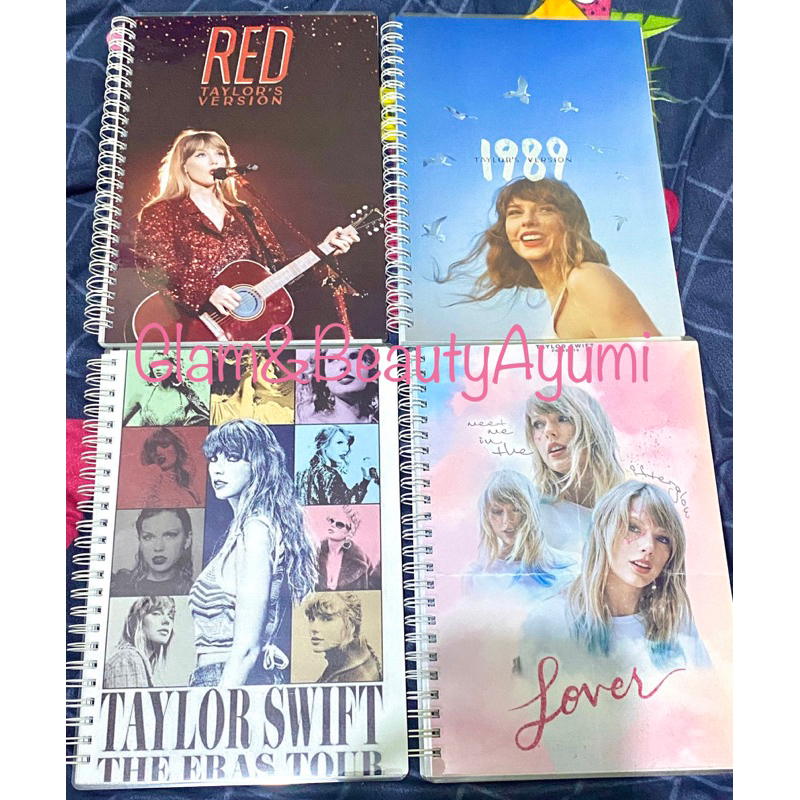 Taylor Swift Notebook Swifties Laminated Cover Taylor Swift ...