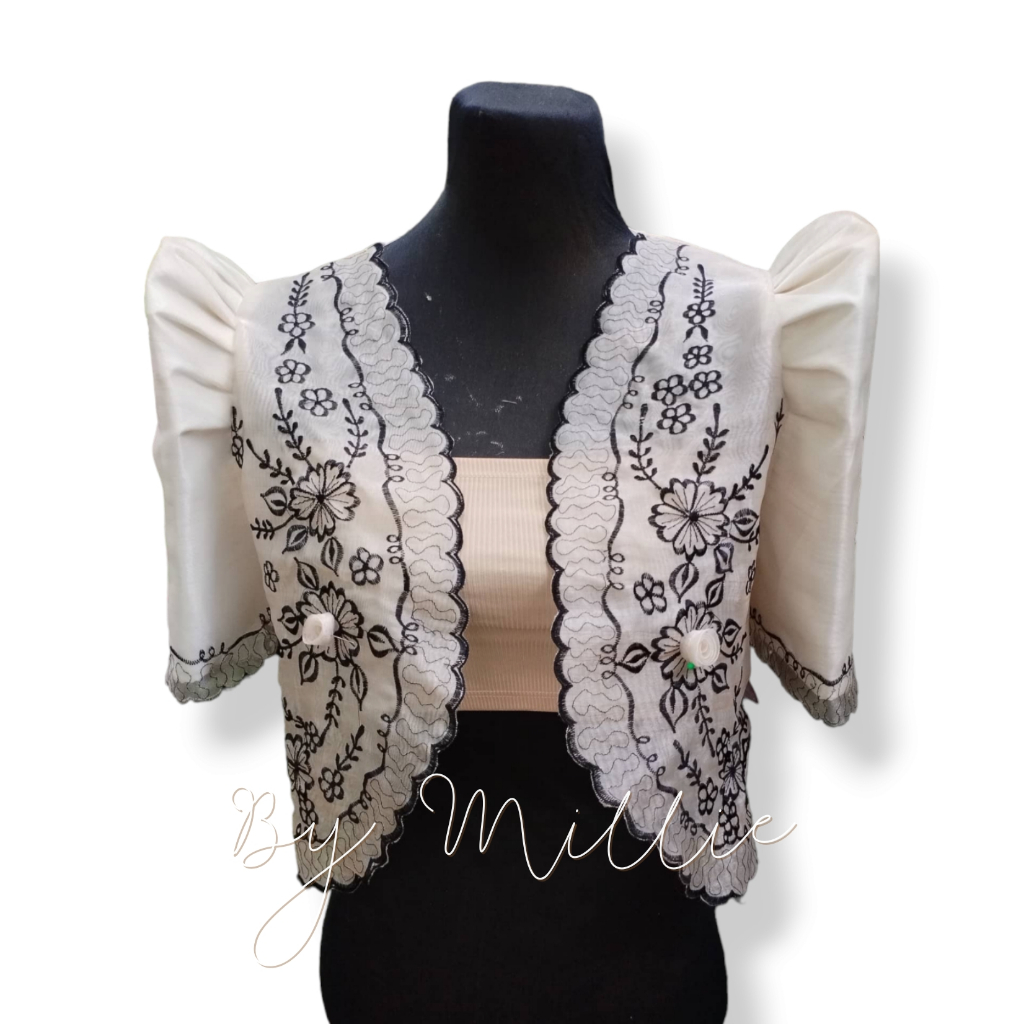 Modern Filipiniana Bolero | Shopee Philippines