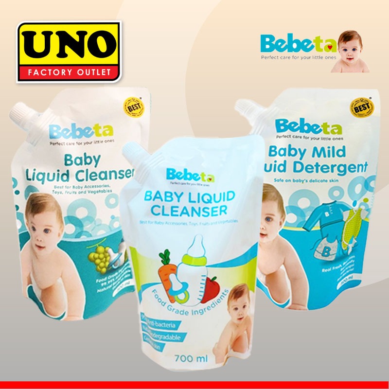 Bebeta Baby Liquid Cleanser/ Mild Liquid Detergent 500/700ml | Shopee Philippines