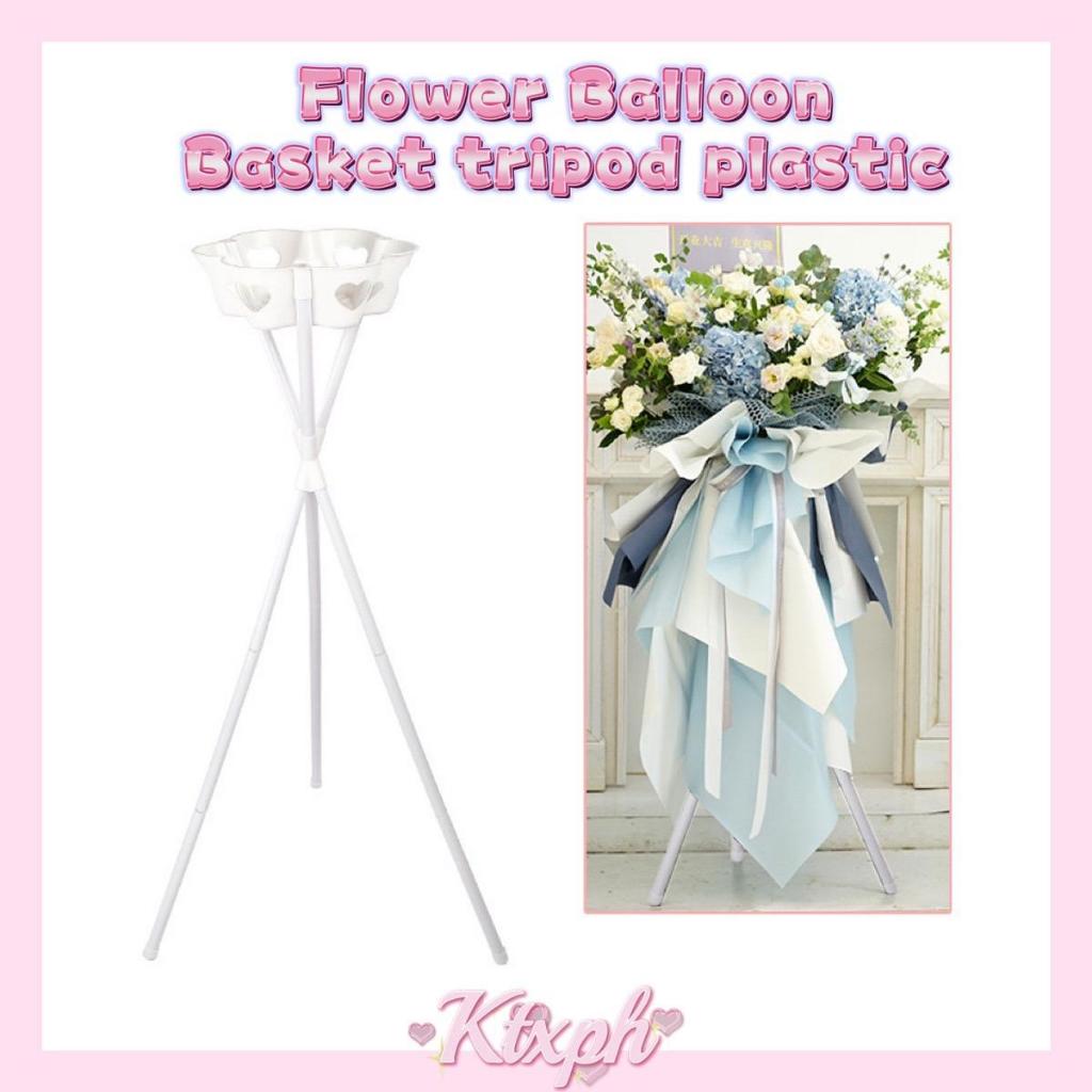 flower basket tripod flower stand tripod florists stand floral party ...