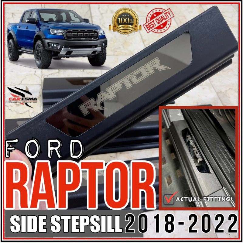 FORD RAPTOR 2018-2022 SIDE STEP SILL (raptor accessories) | Shopee ...