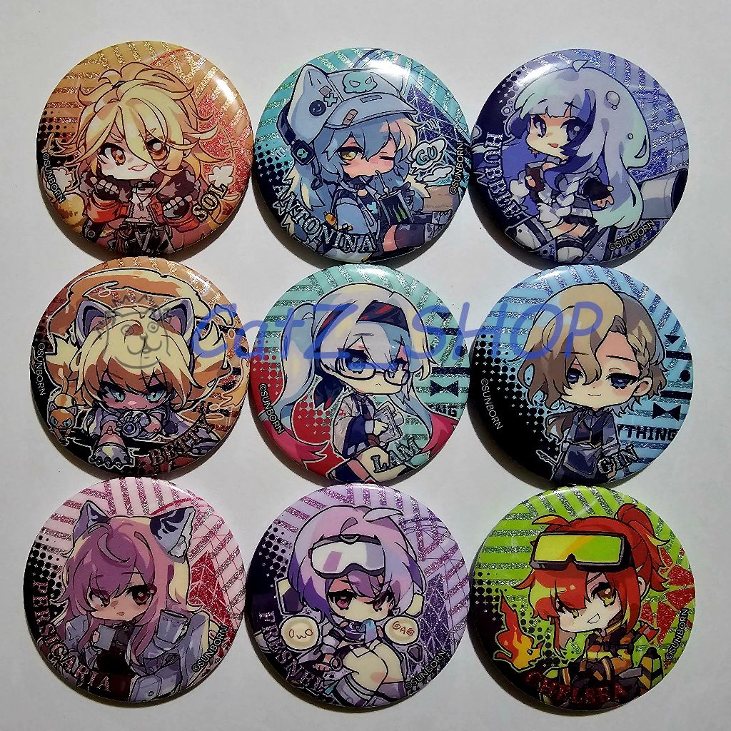 Girls' Frontline Project Neural Cloud Official Doll Badges | Shopee ...