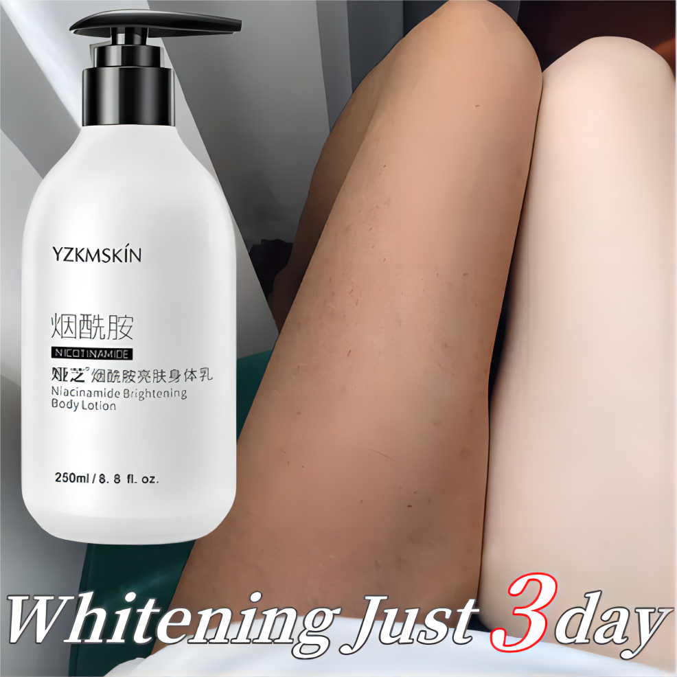 Niacinamide Whitening Body Lotion Moisturizing Skin Care Improve Lightening Dark skin 250ml ...