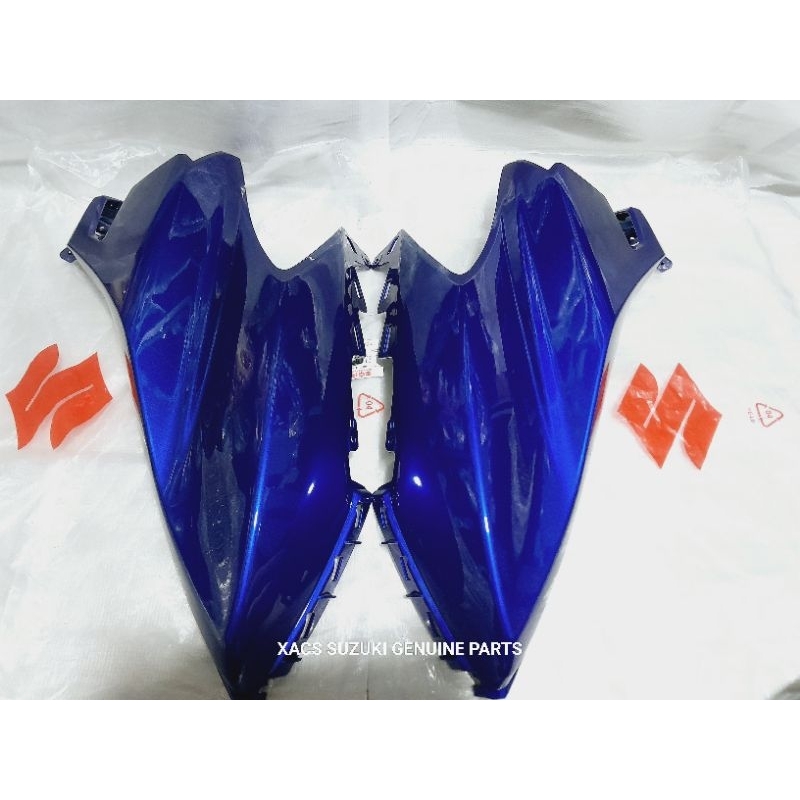 SGP SHIELD LEG FRONT BLUE BURGMAN STREET 125 | Shopee Philippines