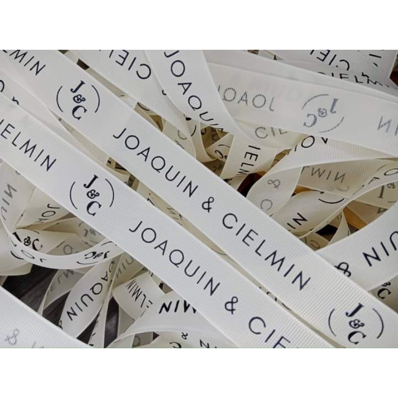 Custom Ribbons 50 yards per roll | Shopee Philippines