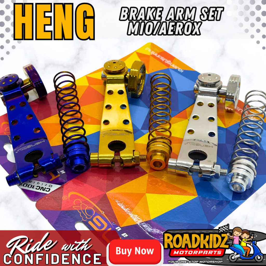 HENG BRAKE ARM SET MIO SPORTY/M3/GRAVIS/FAZZIO/SOUL/AEROX/GEAR | Shopee ...
