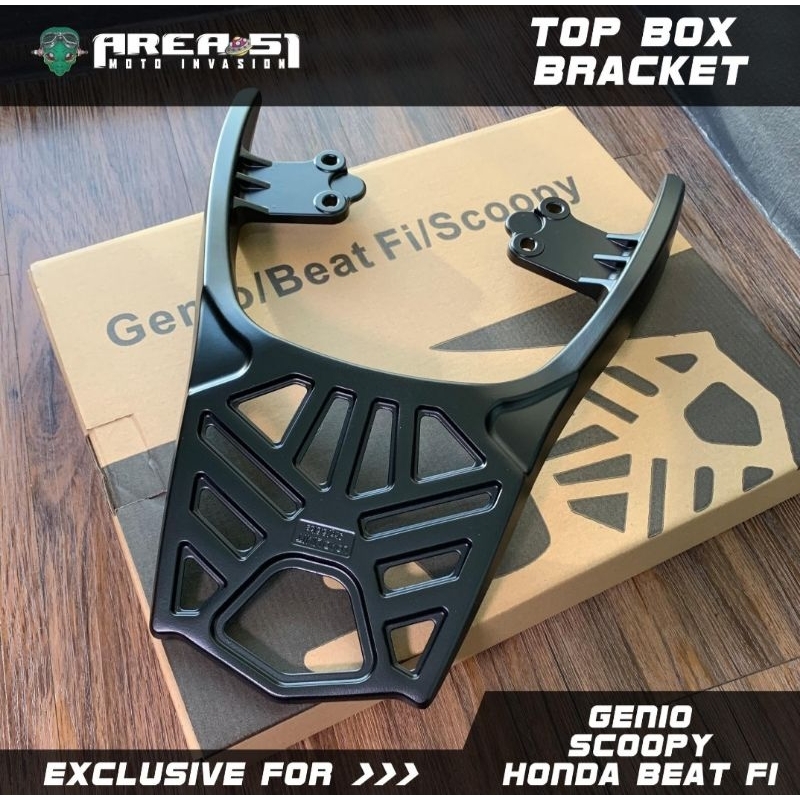 SMOK TOP BOX BRACKET FOR HONDA BEAT 125 FI /GENIO/SCOOPY | Shopee ...