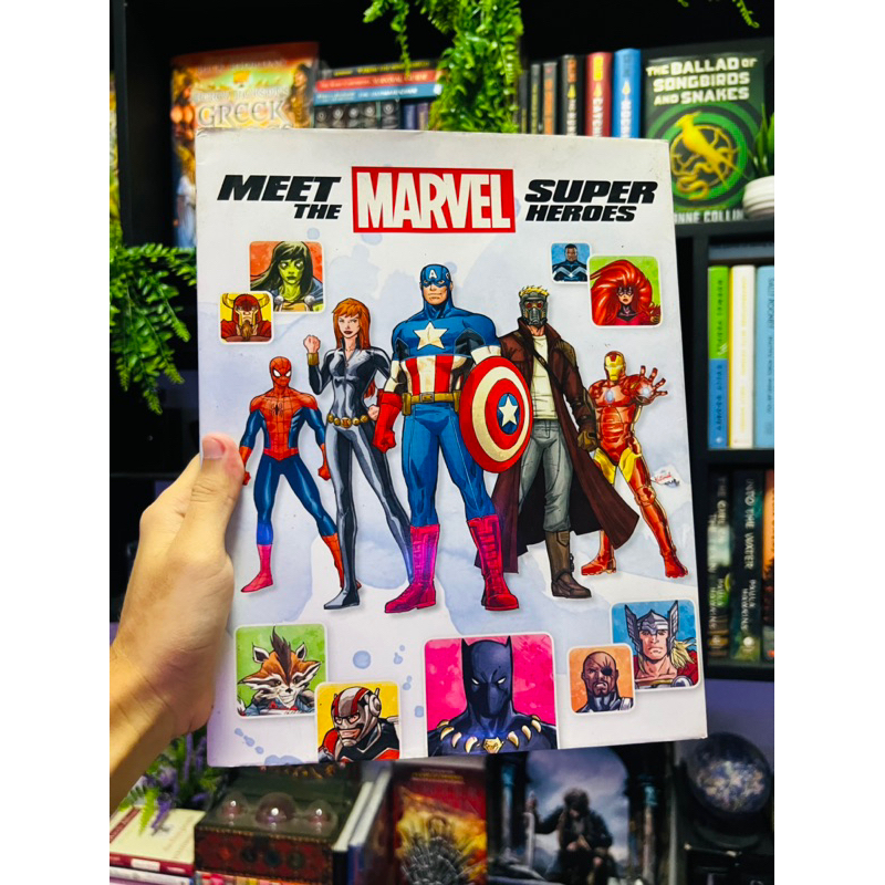 Meet the Marvel Super Heroes (HARDCOVER) | Shopee Philippines