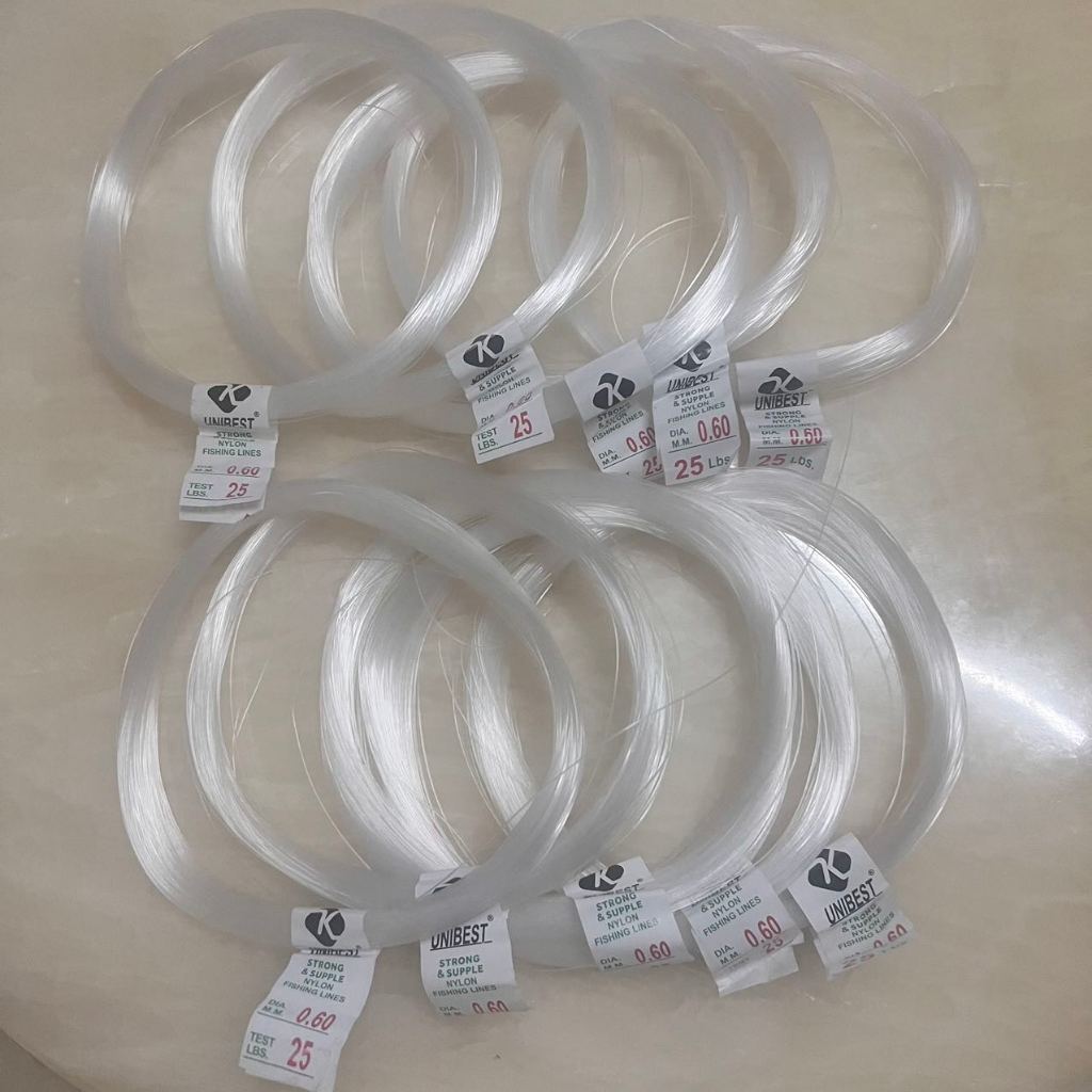 Tanse Nylon Fishing Line Nylon Monoline 10ROLL Tansi #30---120 String ...