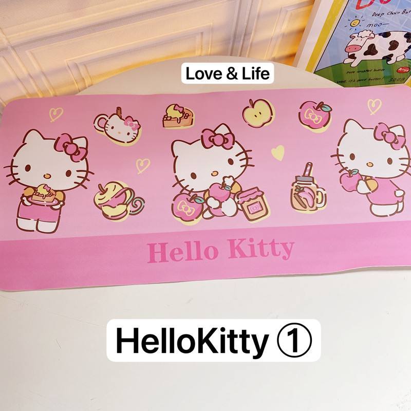 Sanrio Kuromi Table Mat Melody Placemat Cinnamoroll Mouse Pad Computer ...