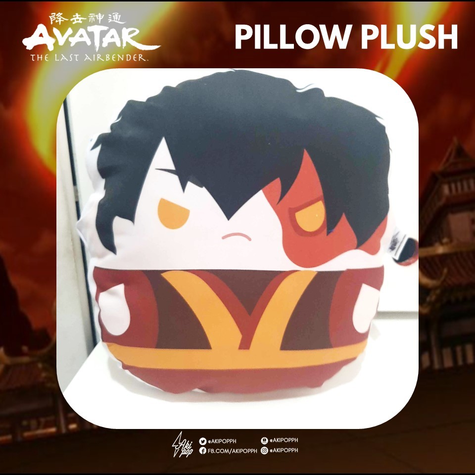 ZUKO Avatar Last Airbender Pillow Plushie | Shopee Philippines
