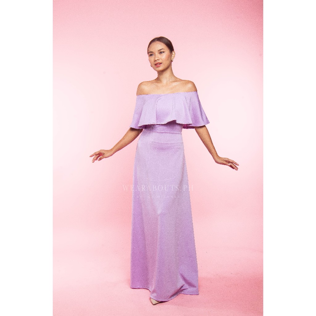 ALELIE DRESS 4 ways to wear, for wedding entourage | Shopee Philippines