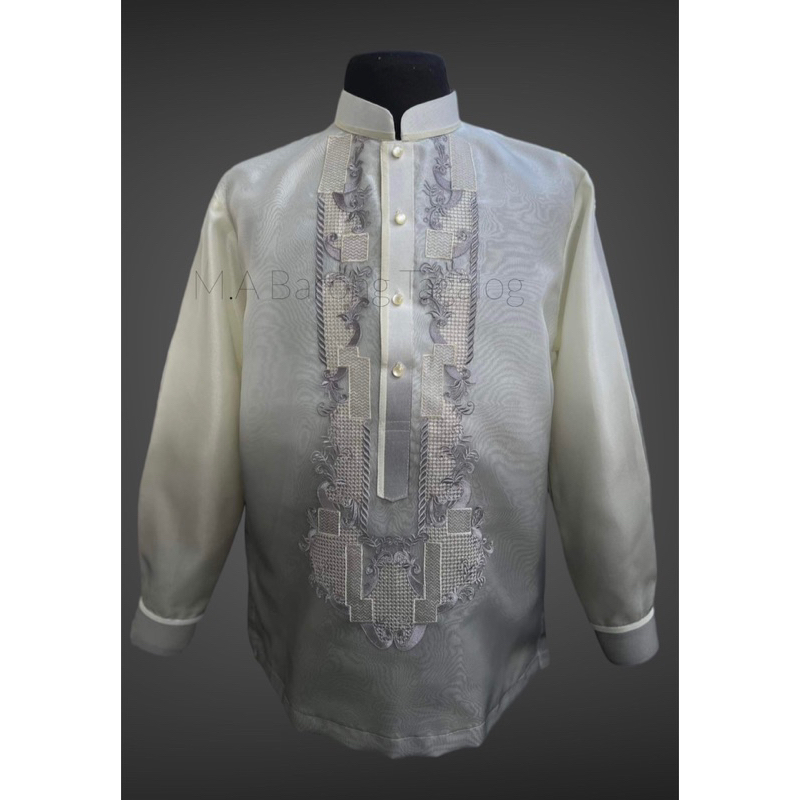 Gray Barong Tagalog for men | Shopee Philippines