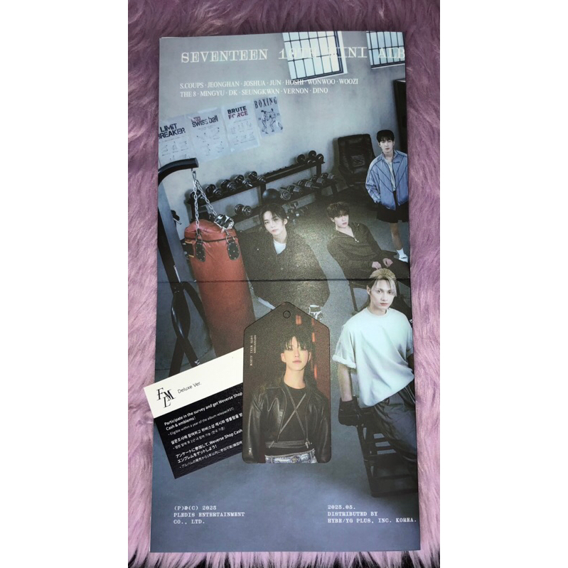 OFFICIAL SVT DELUXE FOLDED POSTER W/ QR CODE | Shopee Philippines