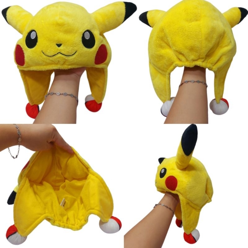 Pikachu Nintendo Pokemon Sun and Moon Head Dress Hat / Cap | Shopee ...