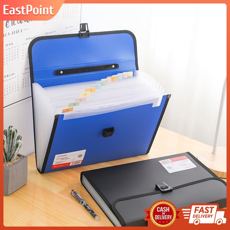 Student Multi-layer File Clip Expanding File Folder Document Storage ...