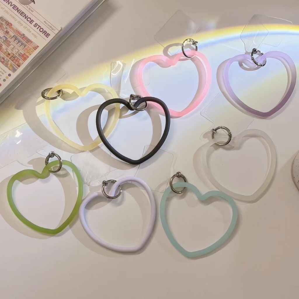 Silicone Wristband Phone Holder Bracelet Heart/Circle Shape Anti-fall ...