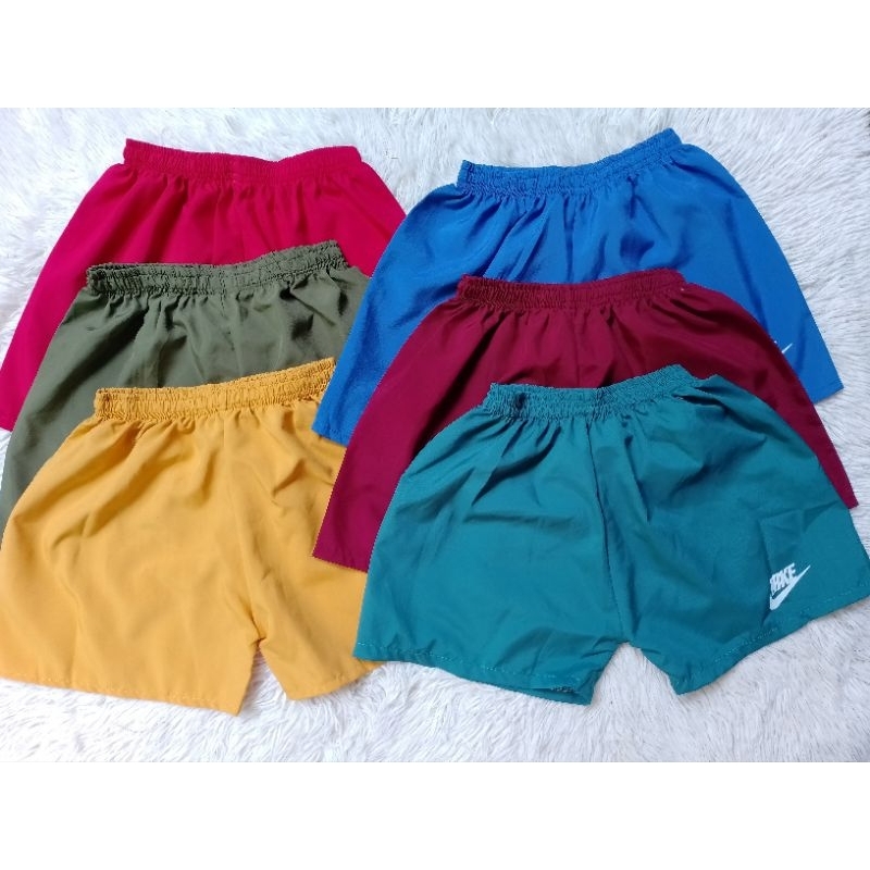 6PCS TASLAN PLAIN SHORT FIT TO 5-6-7-8 YRS OLD | Shopee Philippines