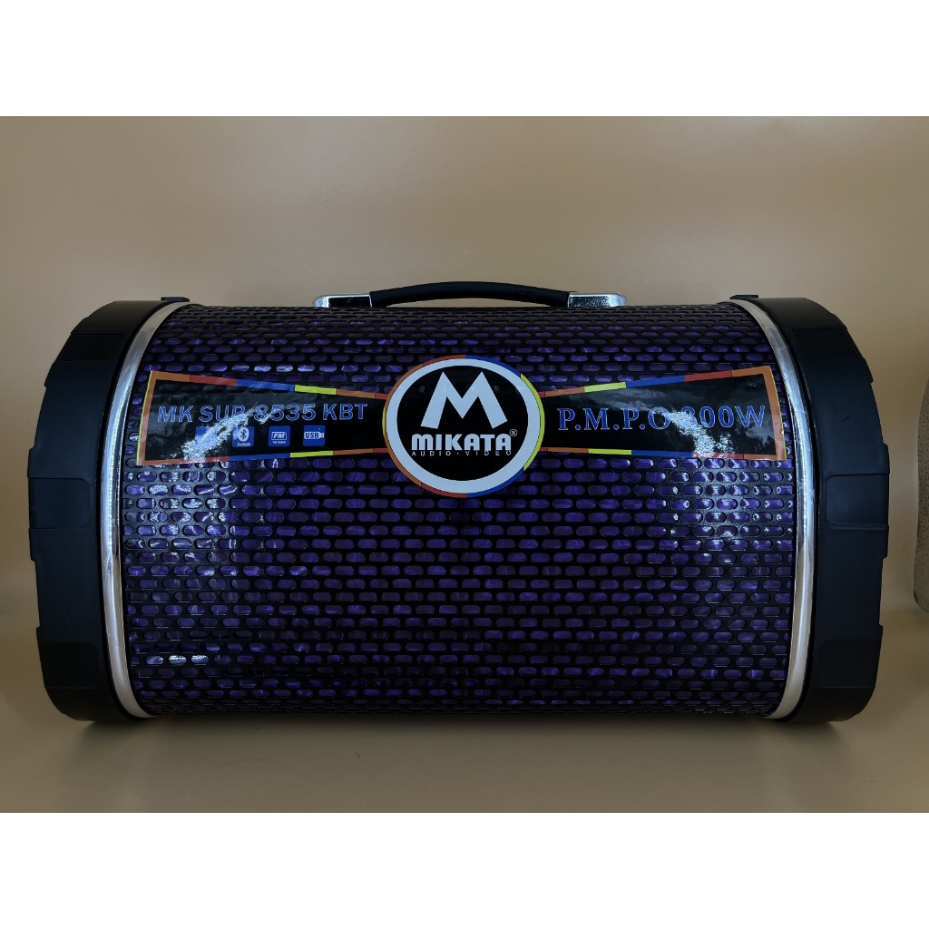 Mikata MK-SUB-8535KBT 300W USB Bluetooth Karaoke Speaker | Shopee ...