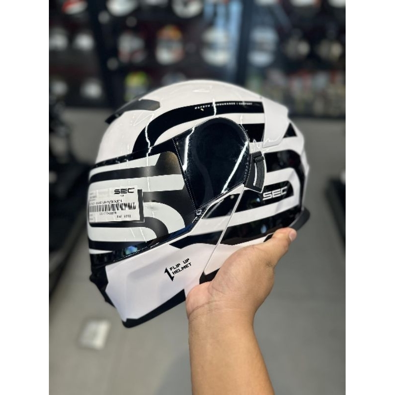 SEC PILOT MODULAR HELMET w/ freebies! | Shopee Philippines