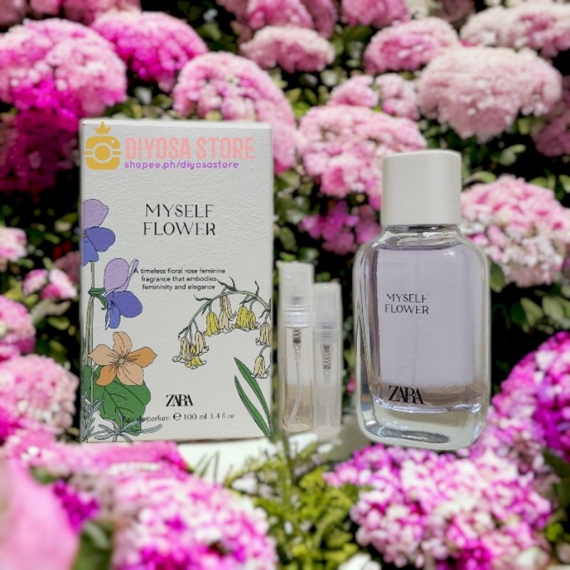 [DECANT] AUTHENTIC Zara MYSELF FLOWER Eau de Parfum | Shopee Philippines