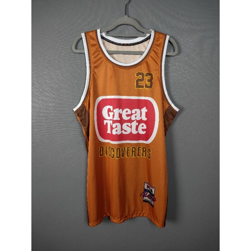 GREAT TASTE DISCOVERERS PBA RETRO JERSEY | Shopee Philippines