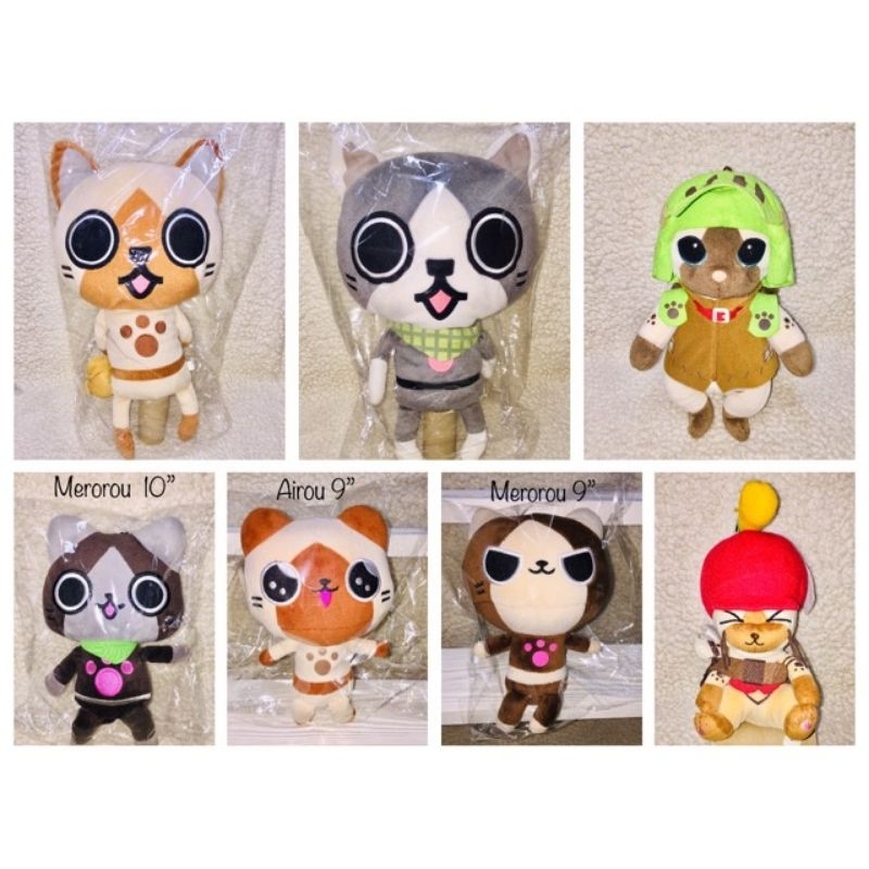 Monster Hunter Palicoe Cats & Poogie | Shopee Philippines
