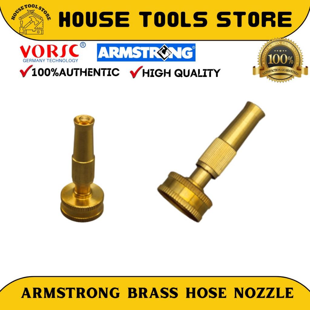 ARMSTRONG BRASS HOSE NOZZLE | Shopee Philippines