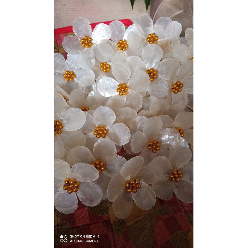 handmade Capiz shell flowers | Shopee Philippines