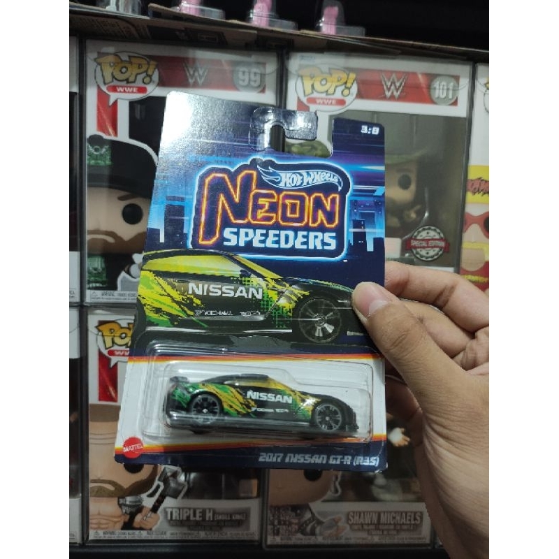 Hot Wheels Neon Speeders 2017 Nissan GTR R35 Diecast | Shopee Philippines