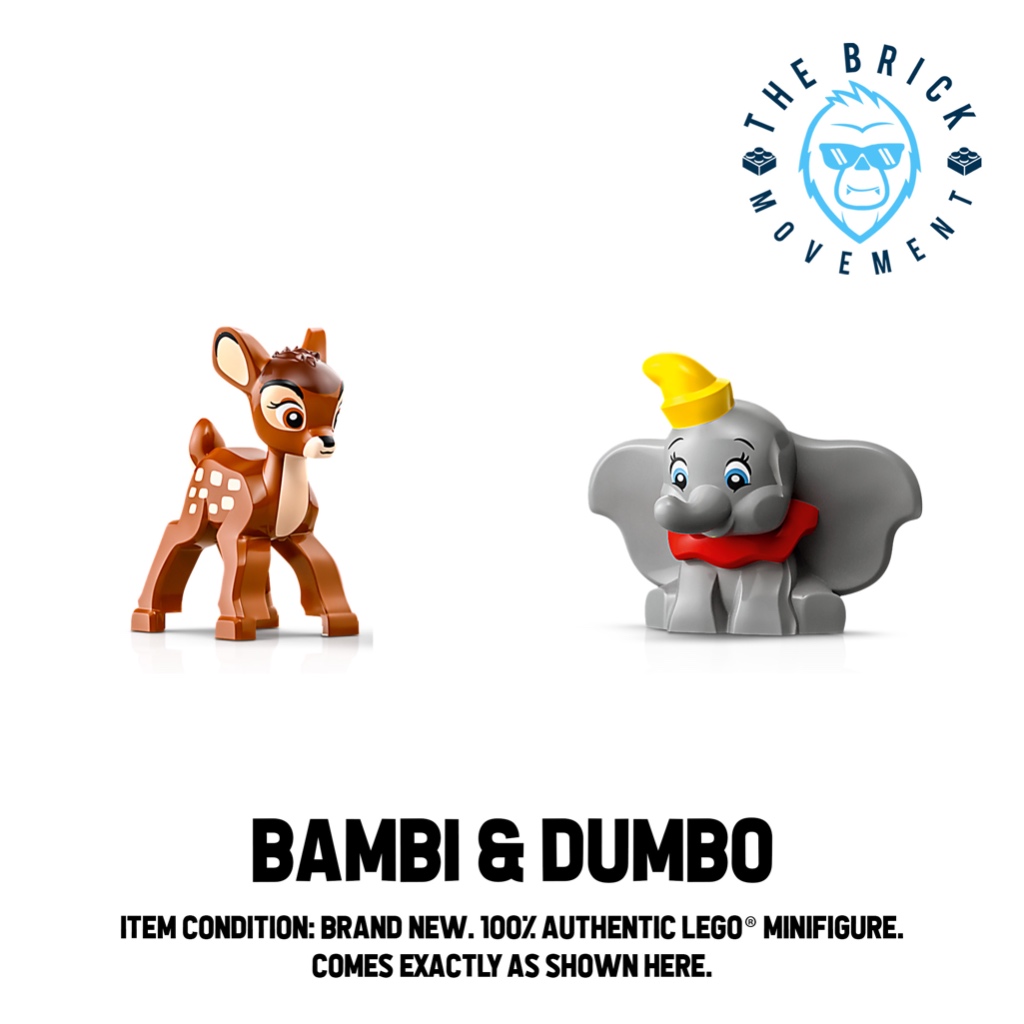 LEGO® DISNEY Bambi & Dumbo Minifigure Lot | Shopee Philippines