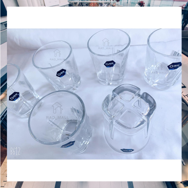 RADMALL [6PCS] High Quality Langxu LXY-4015 Glassware Drinking Glass ...