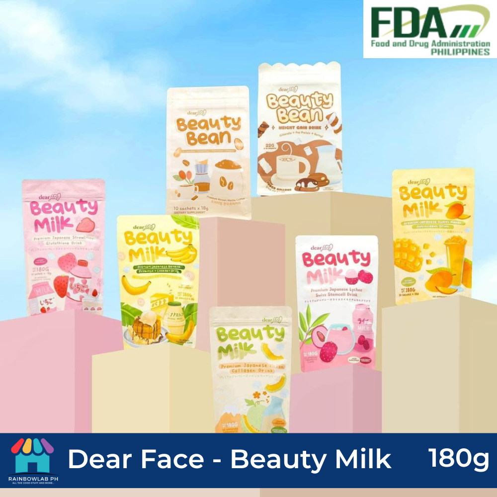 Dear Face Beauty Milk/Beauty Bean | Authentic BUY 2 (ANY FLAVORS) GET 1 ...
