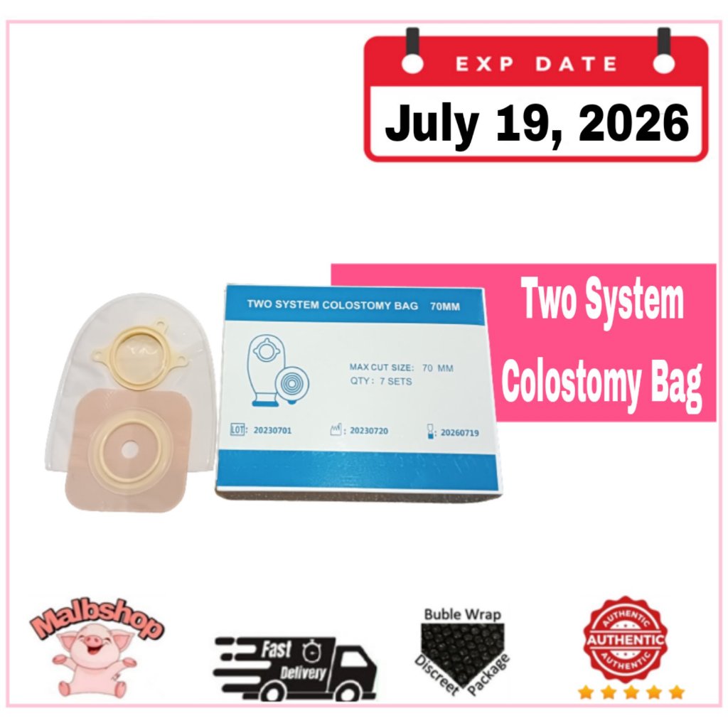 Colostomy Bag Two System Reusable | Shopee Philippines