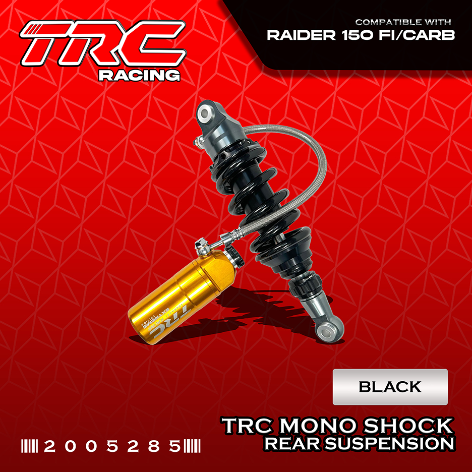 TRC Racing CNC 285mm Shock Suspension Raider 150 Carb / Fi Fully ...