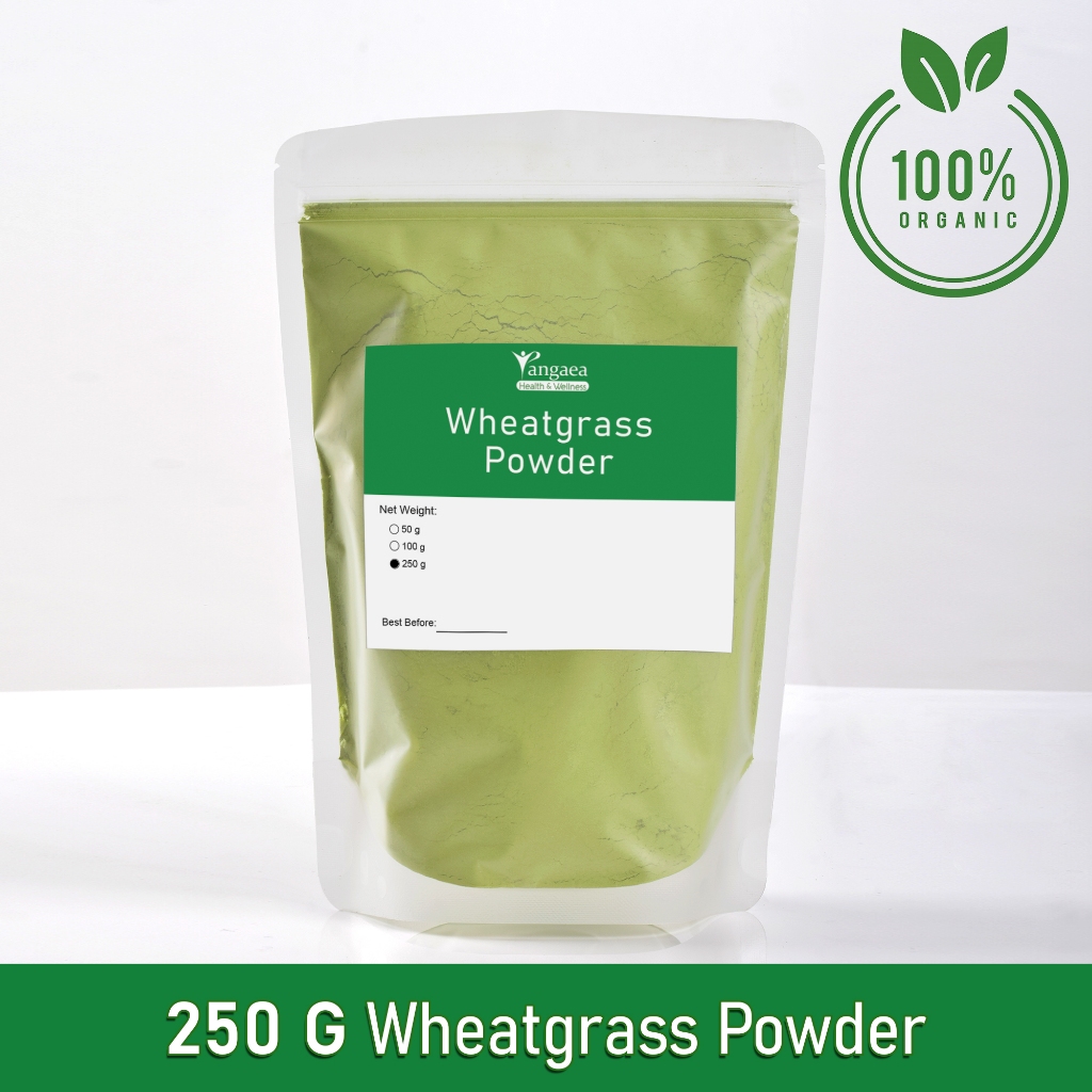 Imported Unsweetened Premium Organic Wheatgrass Powder (250G, Bulk ...