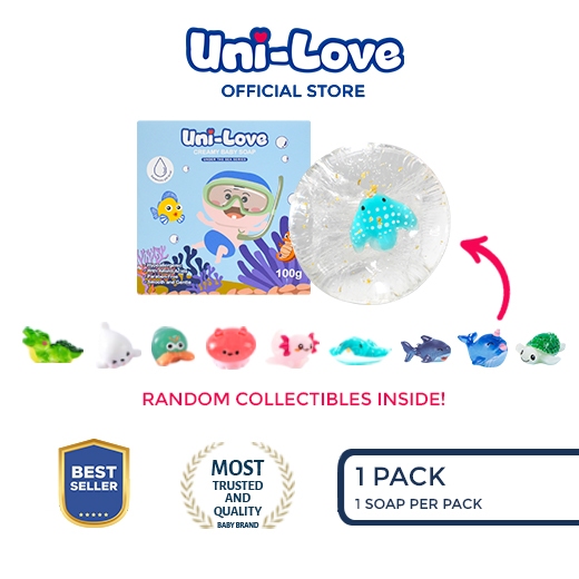 UniLove Creamy Baby Soap Pack of 1 | Shopee Philippines